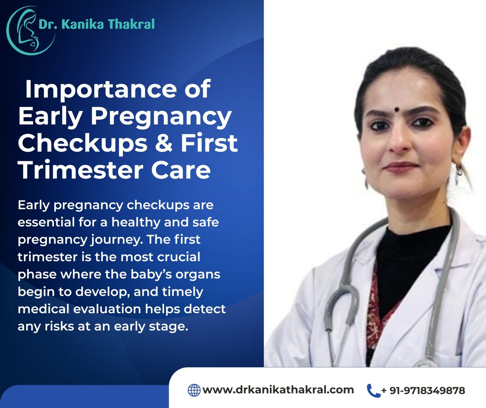 Importance of Early Pregnancy Checkups & First Trimester Care